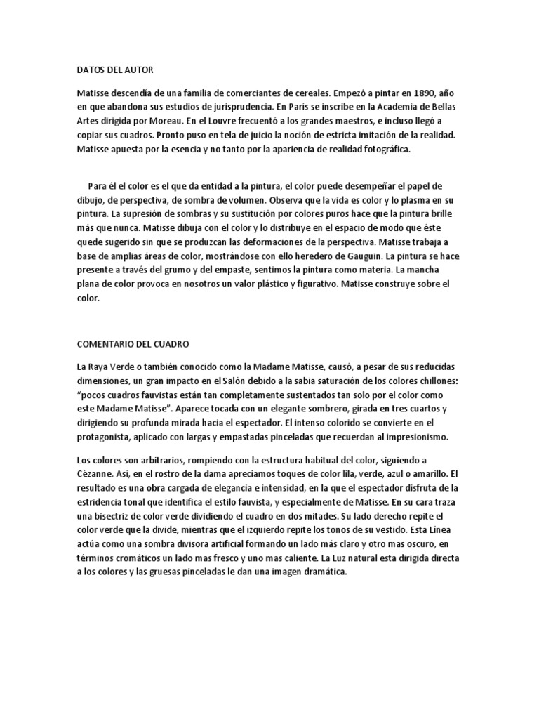 La Raya Verde | Pinturas | Color