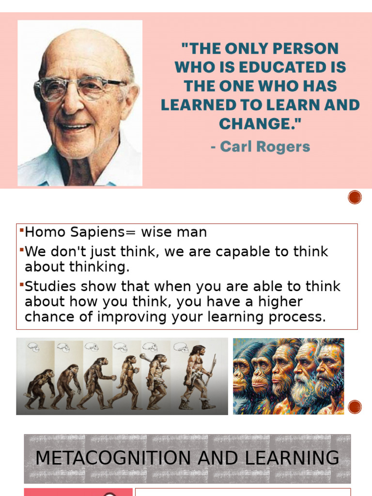 Learning To Be A Better Student | PDF | Metacognition | Reading Comprehension