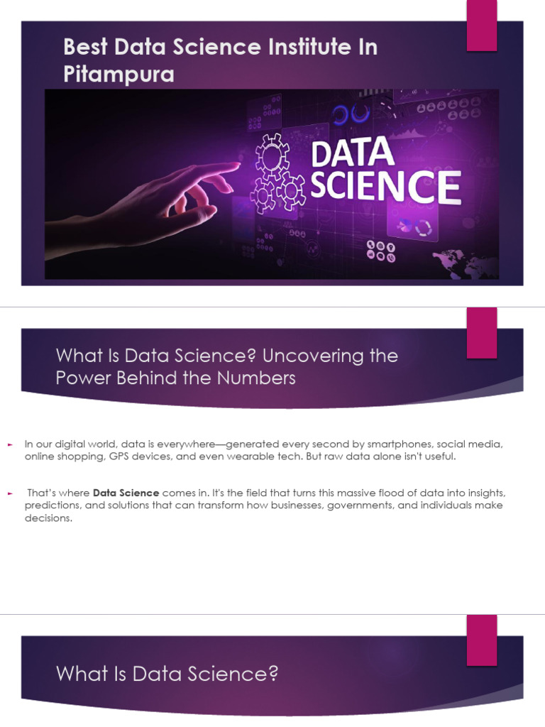 Best Data Science Institute | PDF | Data Science | Data