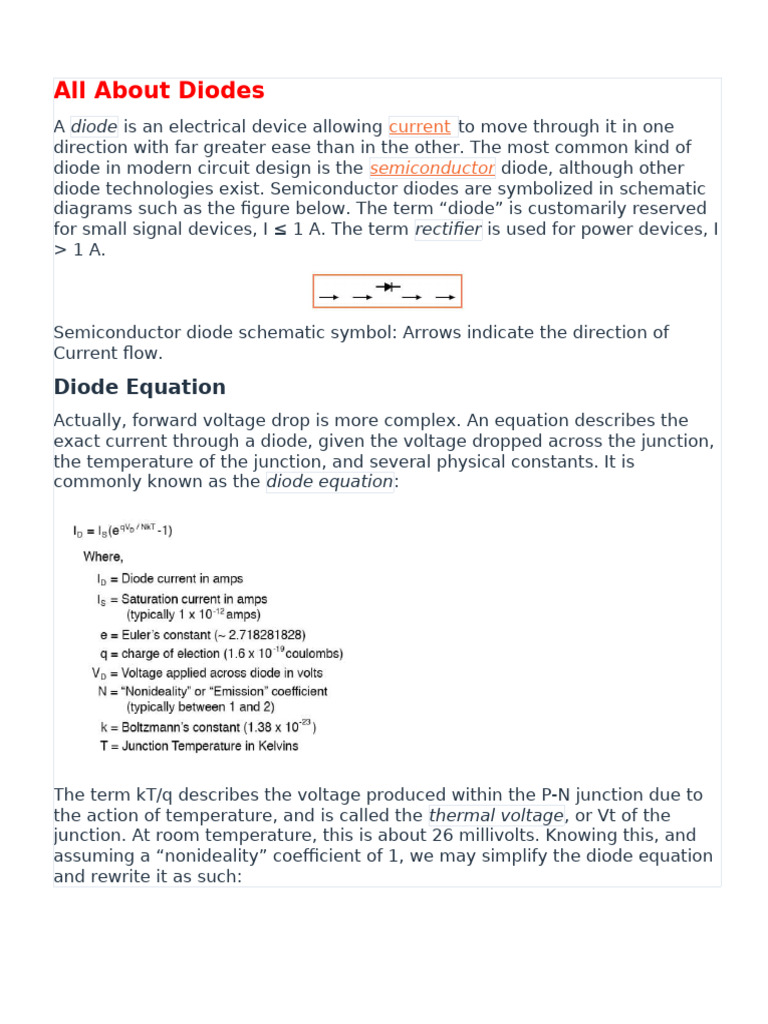 Spice Models | PDF | Diode | Bipolar Junction Transistor