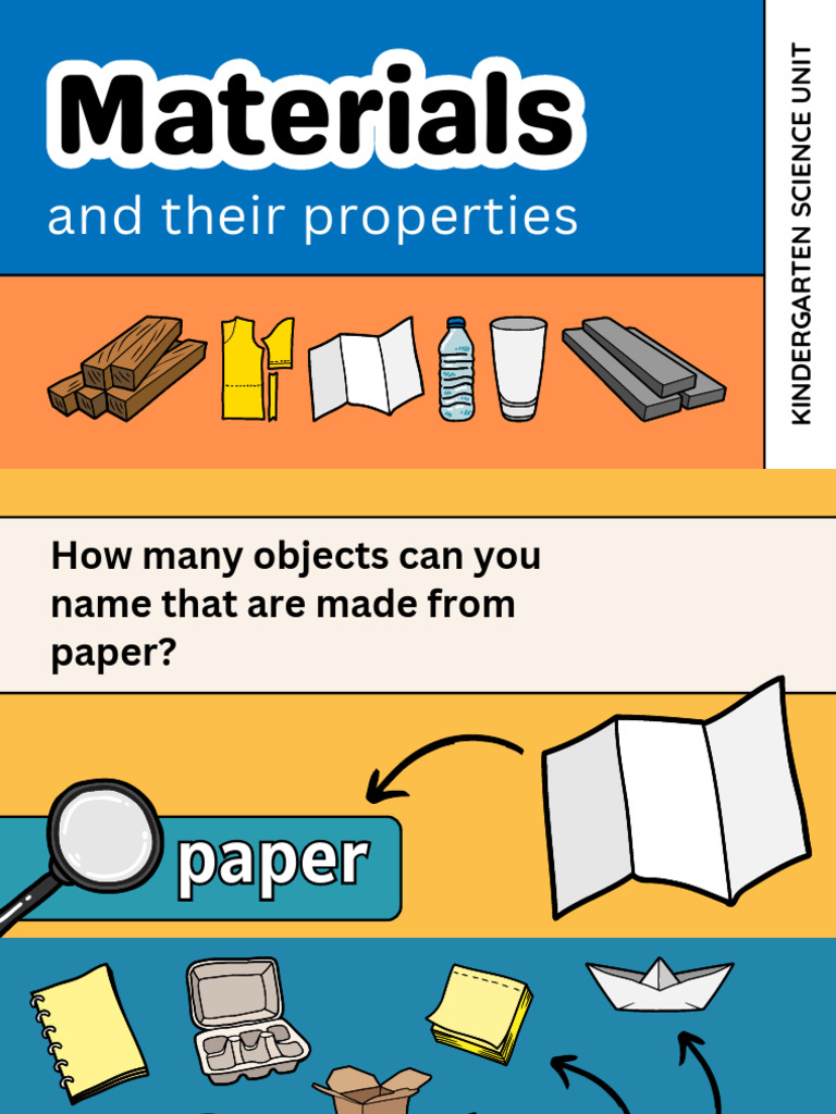 Kindergarten Material Properties | PDF