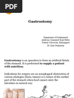 Stamm Gastrostomy Procedure Steps | PDF | Surgical Suture | Medicine