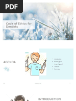 Dental Hygiene Code of Ethics Overview | PDF | Dental Hygienist | Dentistry