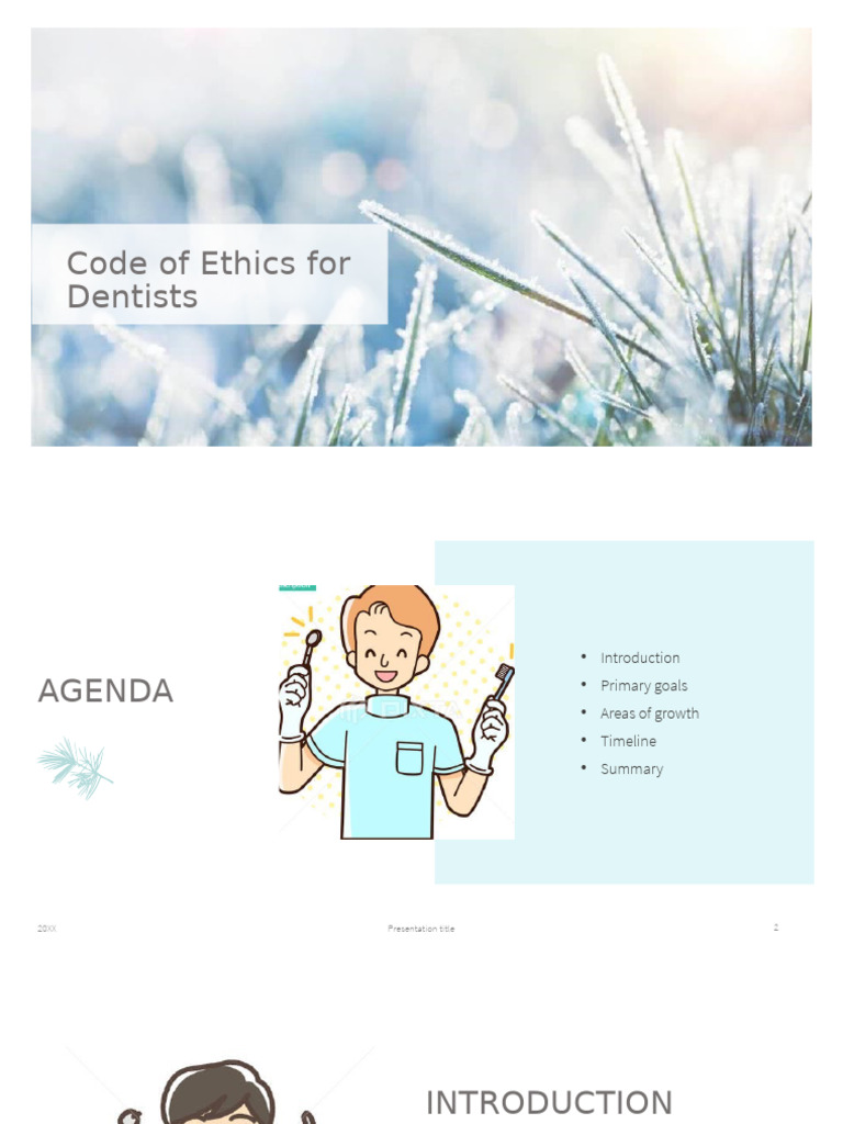 Ethics 2 | PDF | Dentist | Dentistry