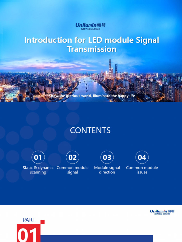 6-Introduction To LED Module Signal Transmission (En) | PDF | Light ...