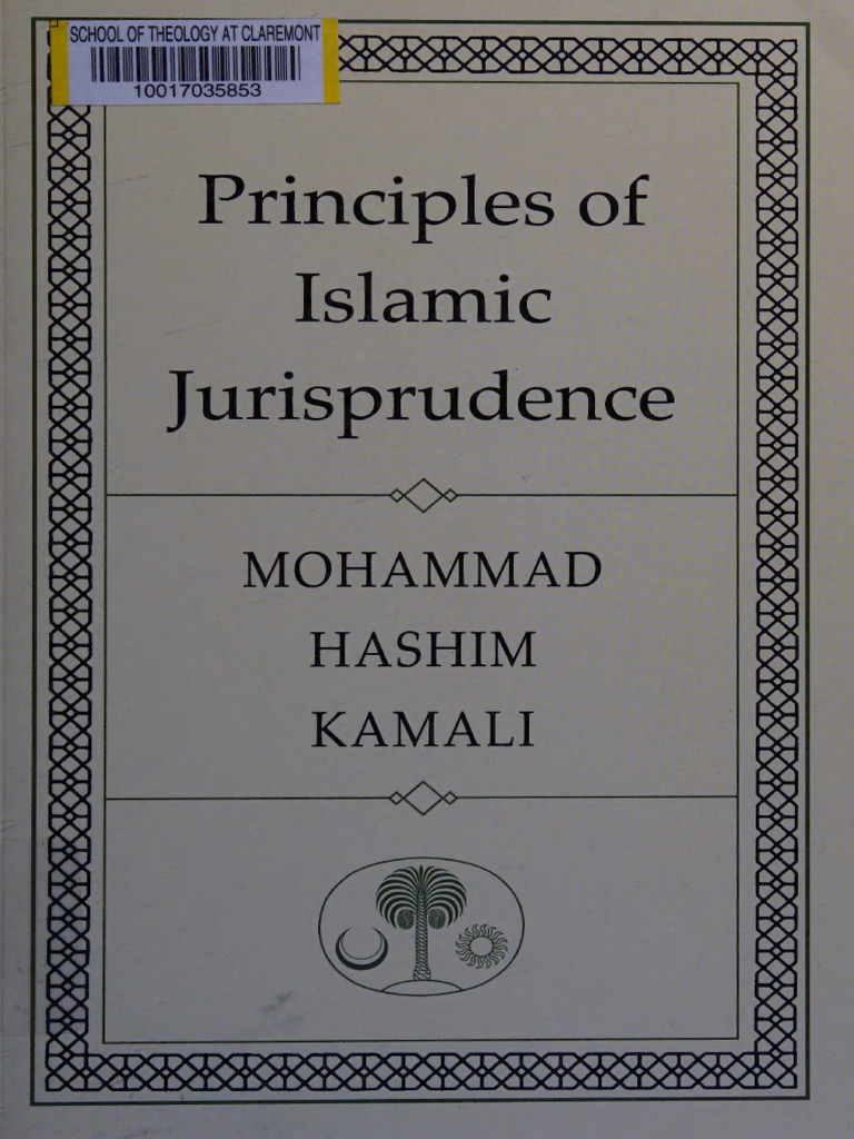 Principles of Islamic Jurisprudence | PDF | Quran | Islam