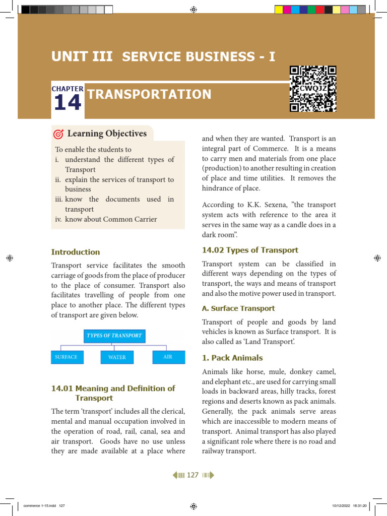 Class 11 Commerce English Medium-2024 Edition-Www - Tntextbooks.in ...
