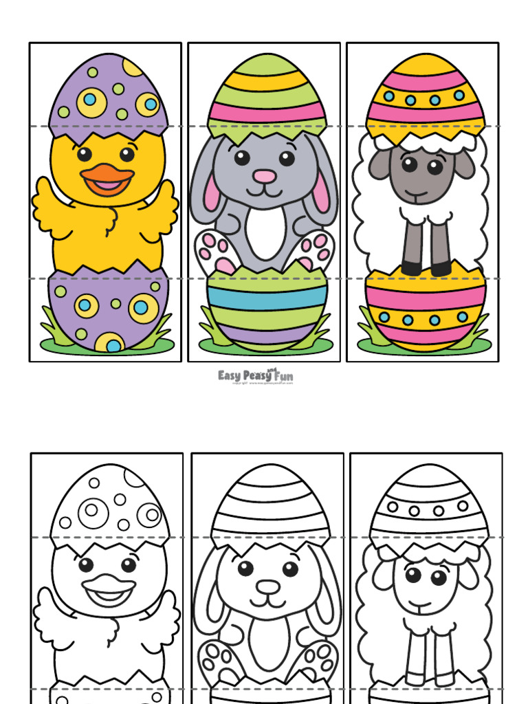 Surprise Cards Easter Eggs Mini | PDF