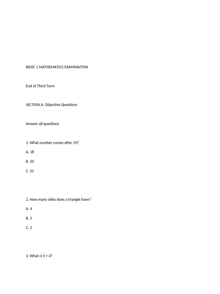 BASIC 1 MATHEMA-WPS Office | PDF