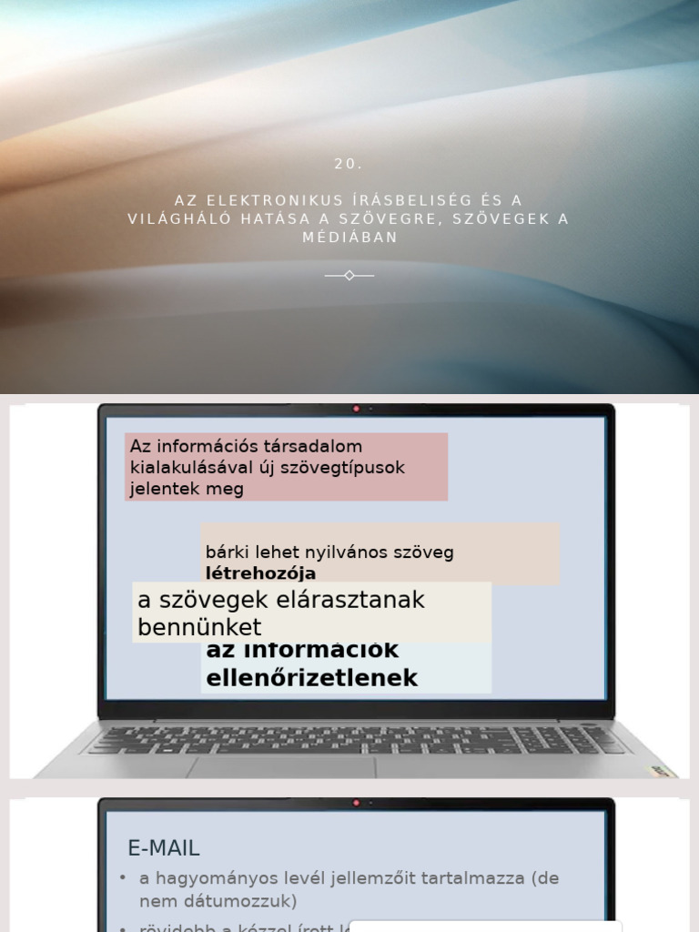 Digitális Szövegtípusok | PDF