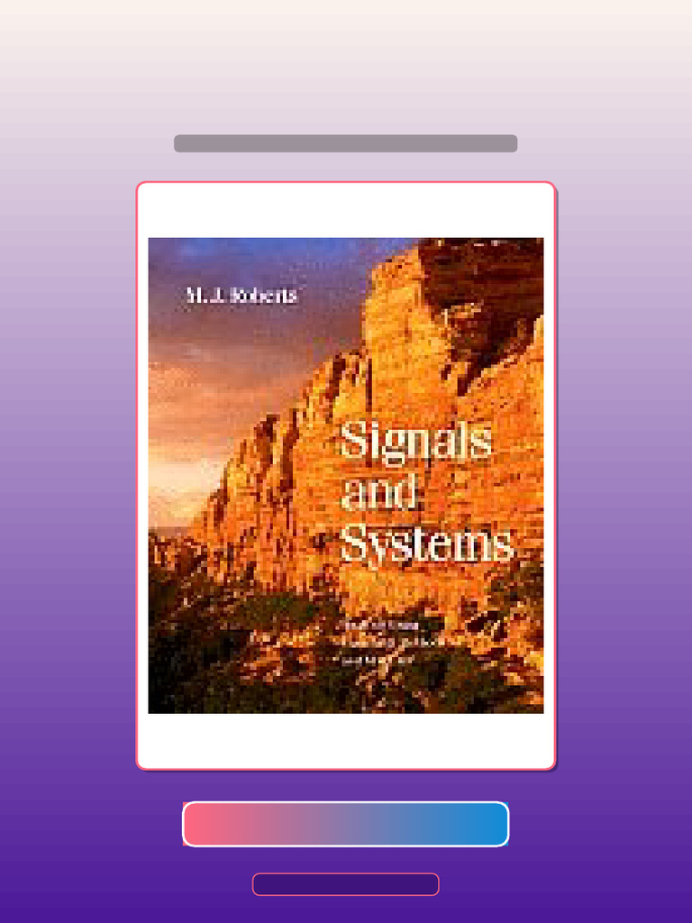 Accompany Signals and Systems Analysis Using Transform Methods and Matlab 1st Edition ...