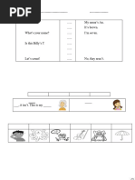 Let's Go 1 Final Test Guide | PDF | Games & Activities
