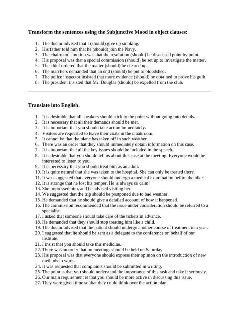 Suppositional Mood Зр | PDF | Clause | Hercule Poirot