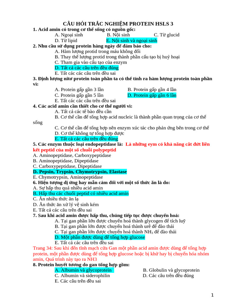 TN Protein LS3 | PDF