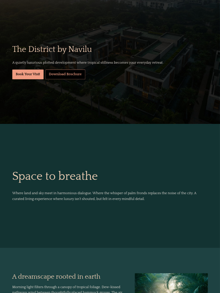 The District by Navilu Overview | PDF | Earth Sciences