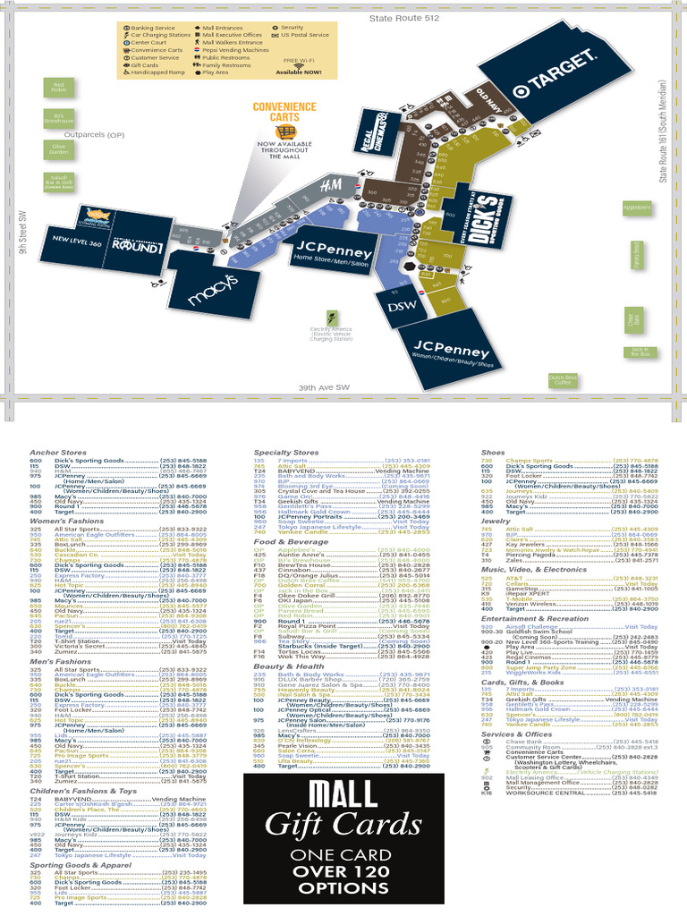 Directory Map | PDF | Companies | Retailing