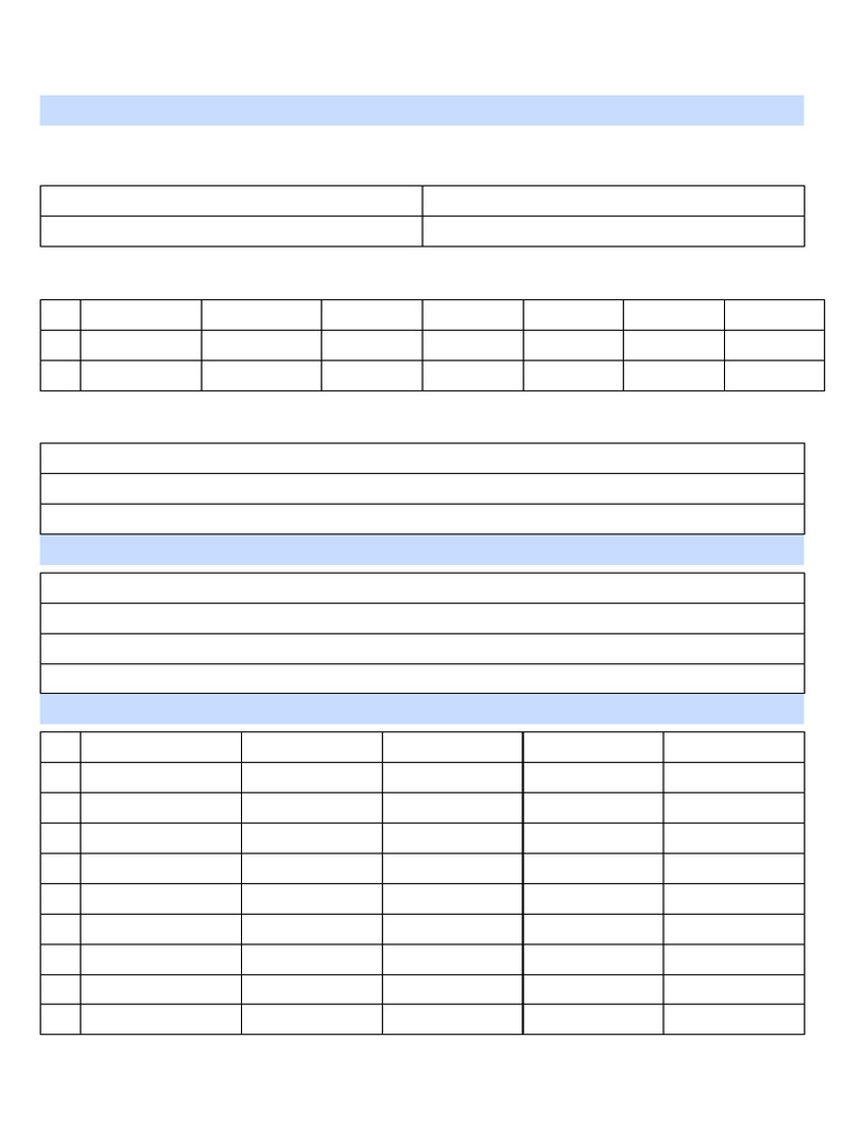 Individualized Education Plan Form | PDF