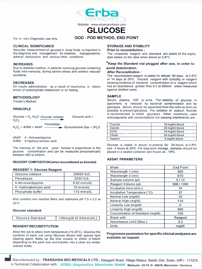 Powder Reagent | PDF