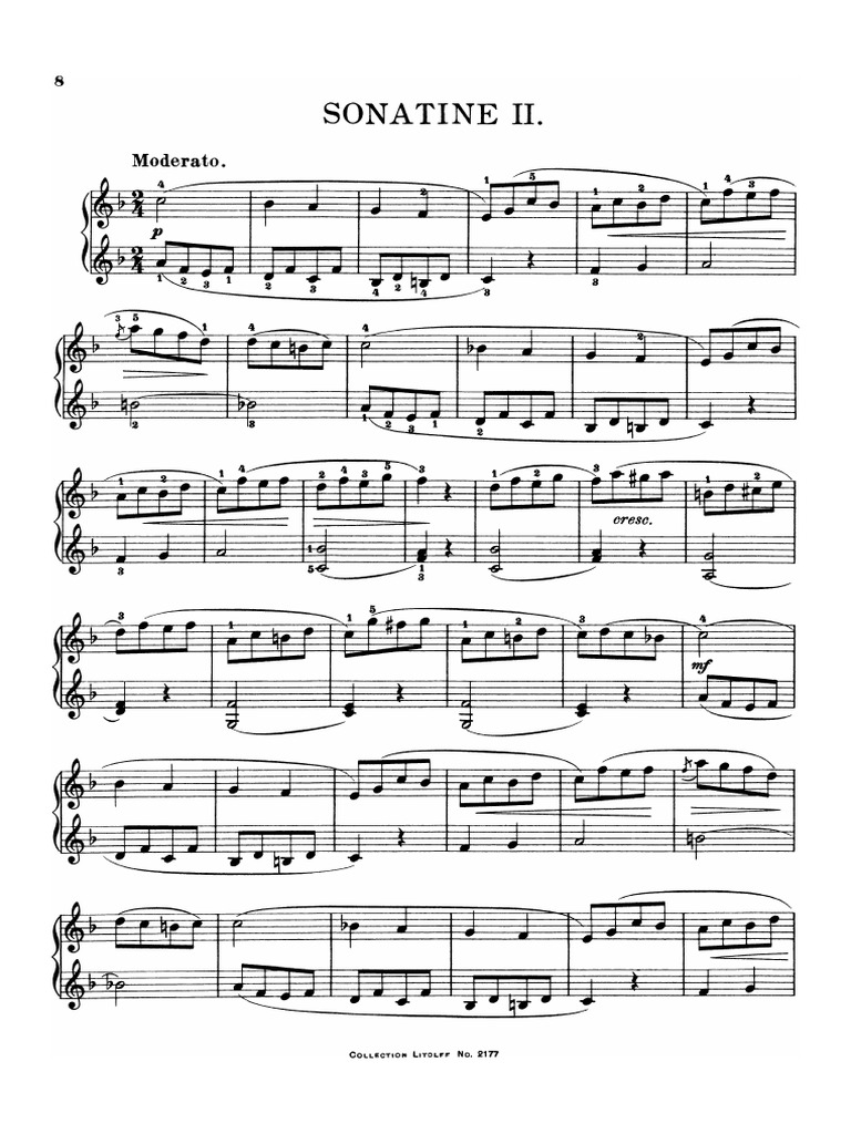 GURLITT Sonatina Op 214 N 2 | PDF