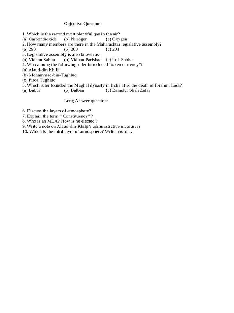 Project Class 7 | PDF