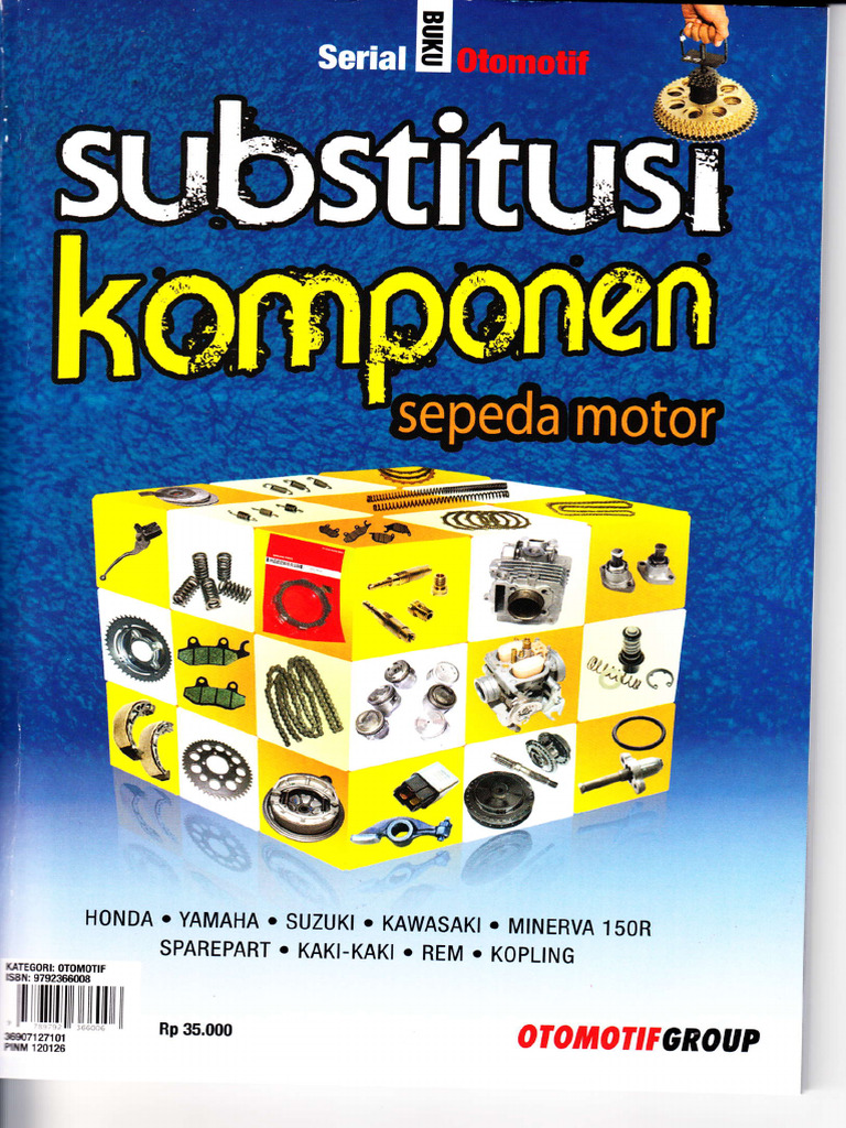 Otomotif Substitusi Komponen Sepeda Motor | PDF