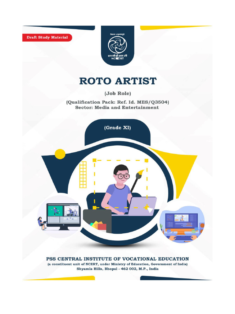 Roto Artist English Class 11 | PDF | Computer Data Storage | Animation
