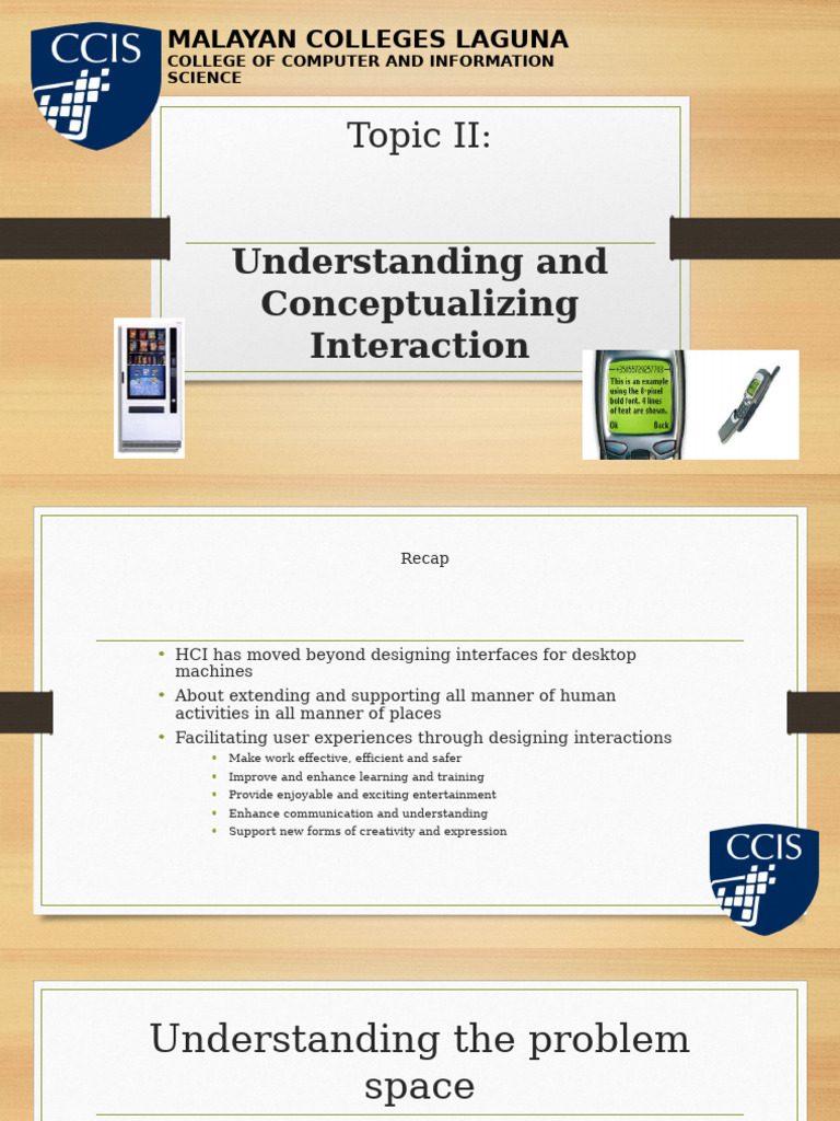Interaction Design and Conceptual Models | PDF | Graphical User ...