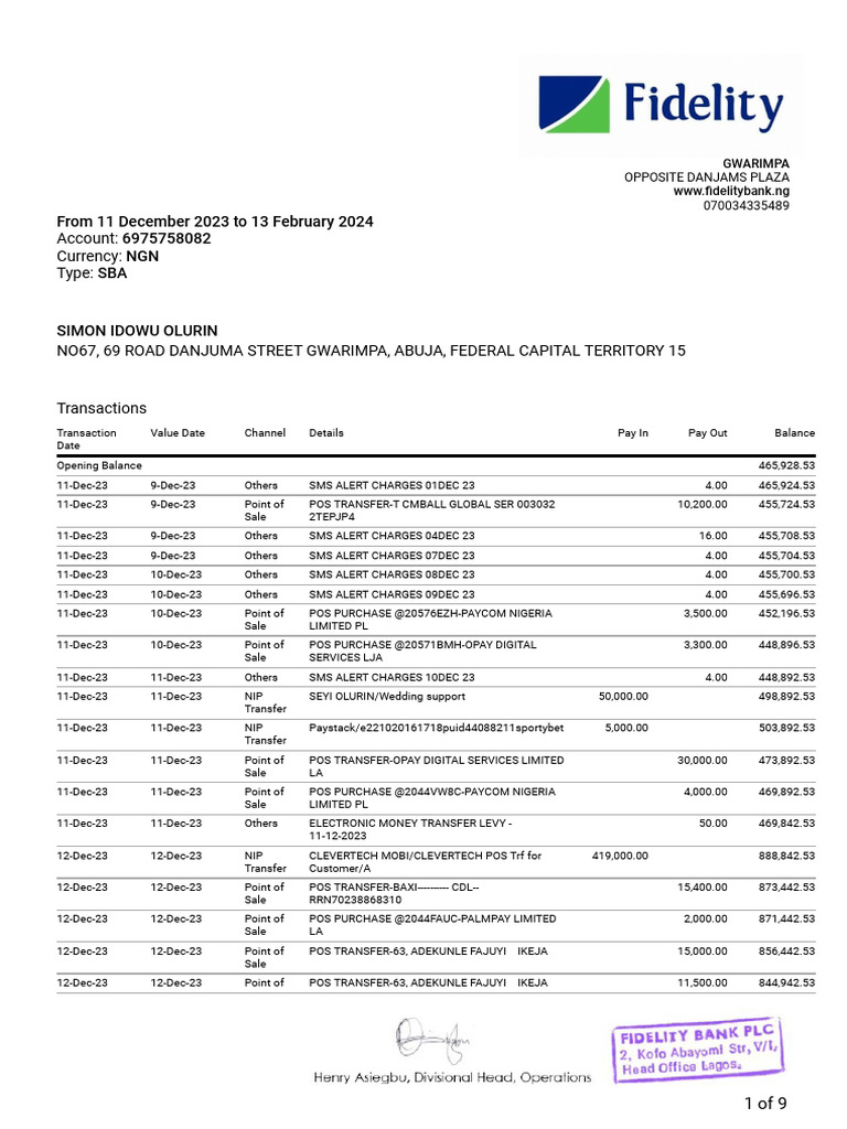 Account Statement 8082 | PDF | Financial Markets | Market (Economics)