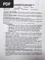 Medical Case Sheet: Symptom Assessment | PDF | Blood Plasma | Pulse