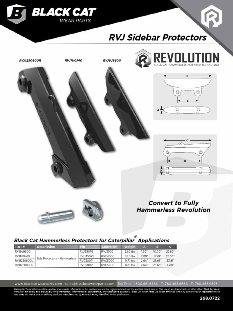 Hammerless Protectors for Caterpillar | PDF