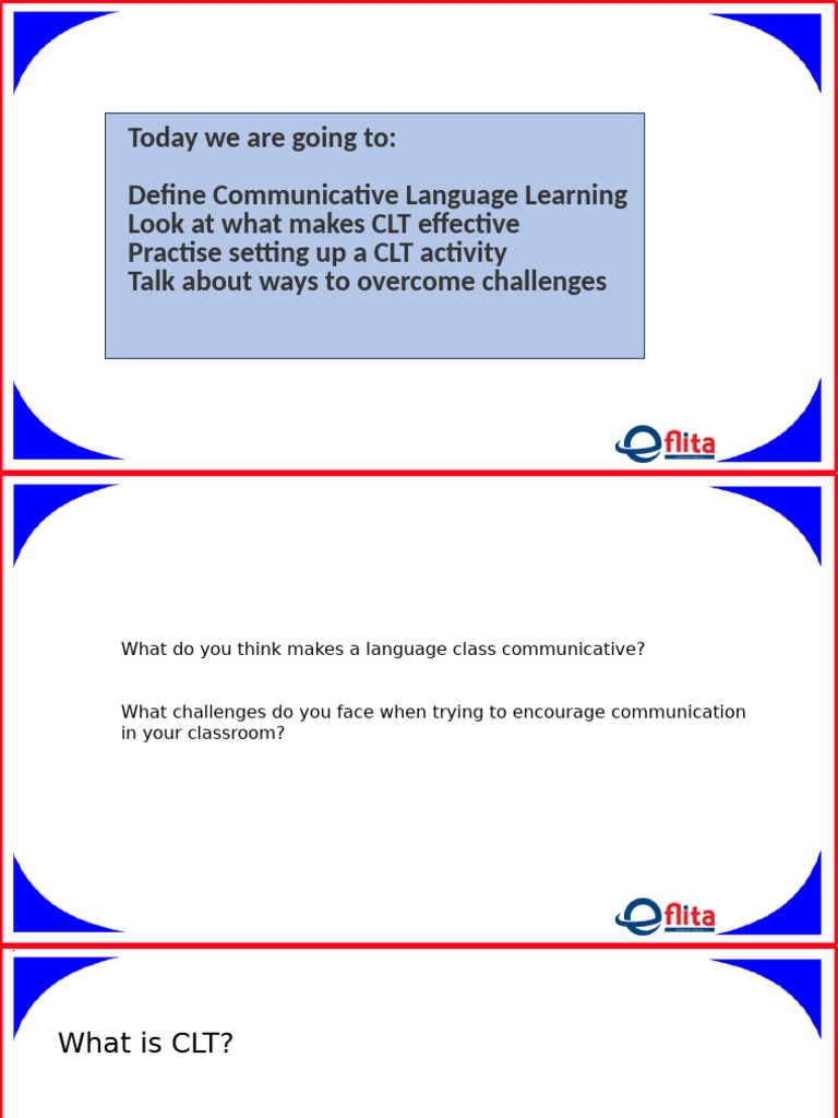 Communicative Language Teaching | PDF | Language Acquisition | Human ...