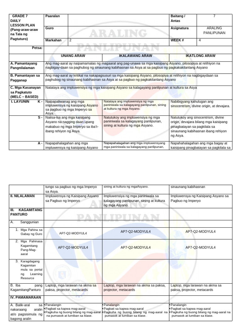 AP7-DLP-Q2-Week 4 | PDF
