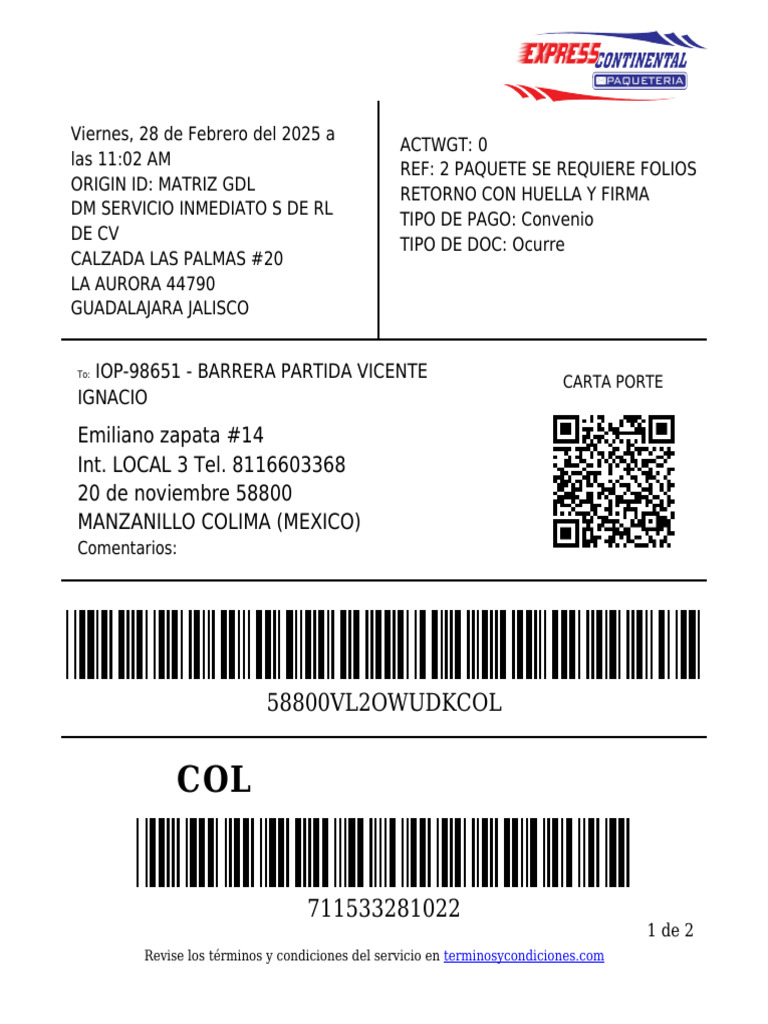 Guias Cja Iop 98651 28 02 2025 | PDF