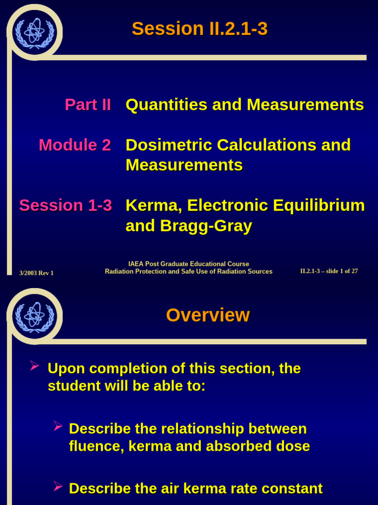 Kerma Electronic Equilibrium | PDF | Nuclear Physics | Transport Phenomena