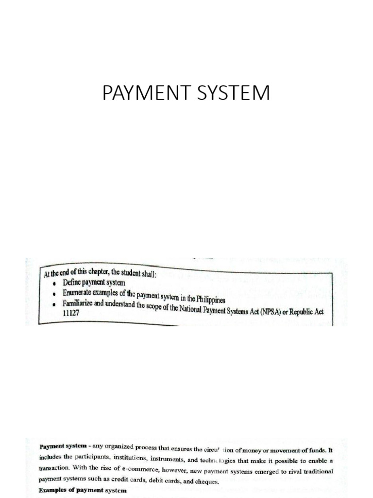 Chap-15 Payment System | PDF