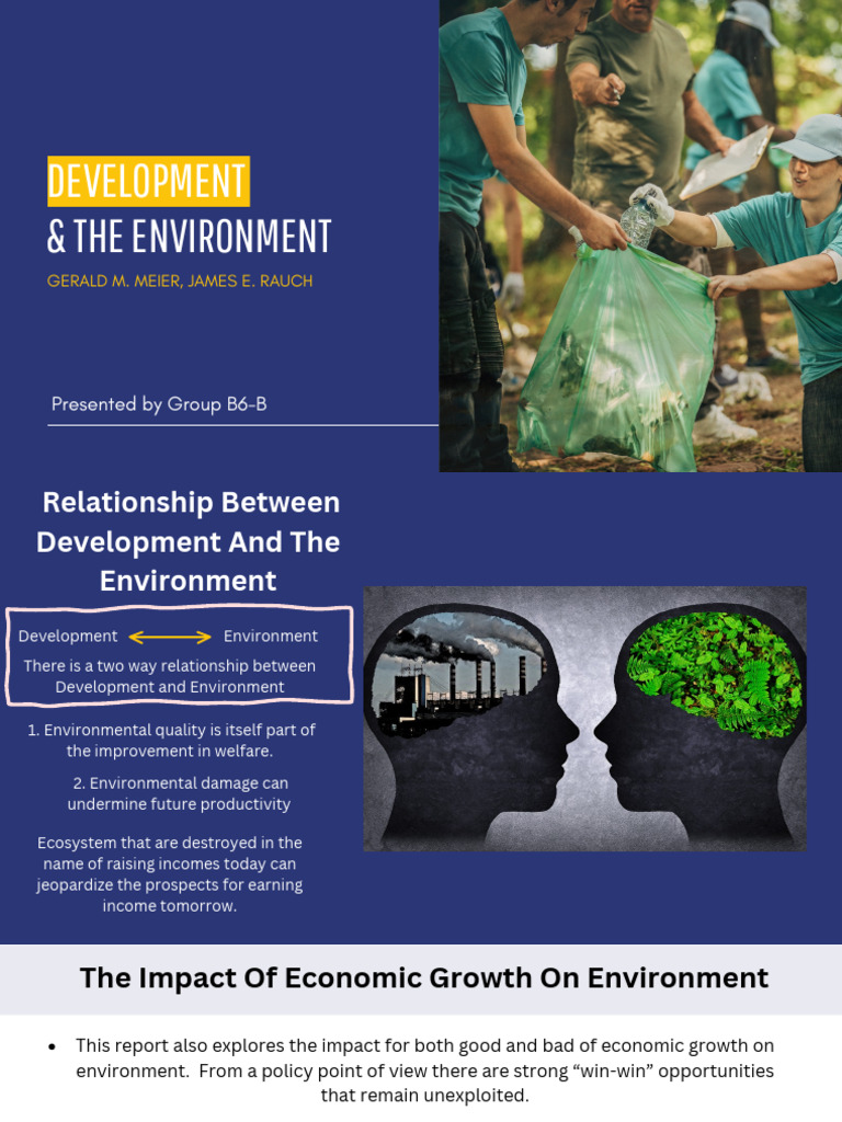 Development and Environment | PDF | Air Pollution | Deforestation