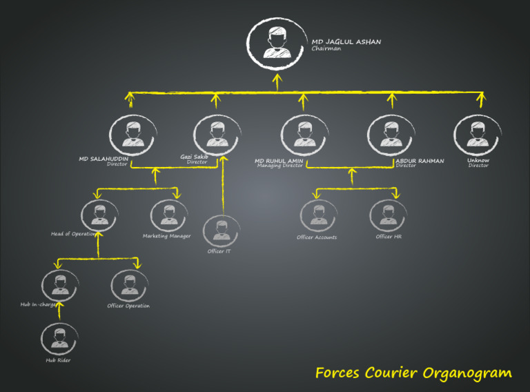 Forces Courier HR Organogram | PDF