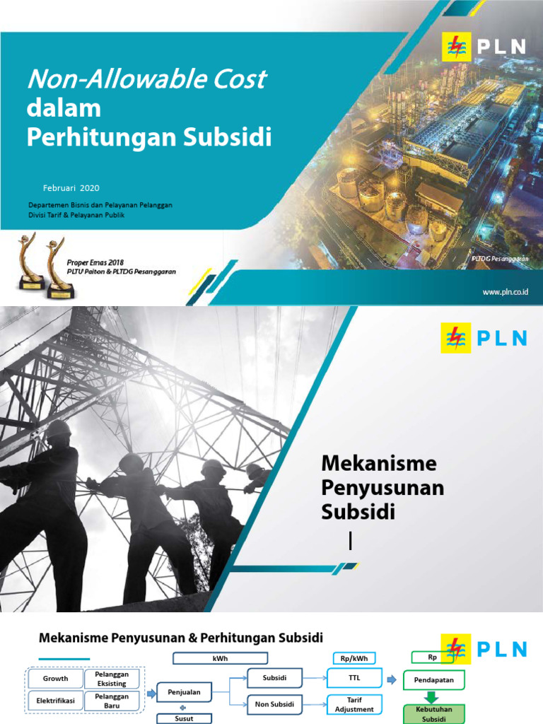 2020 01 27 Penjelasan Non Allowable Cost (Rev.2) | PDF