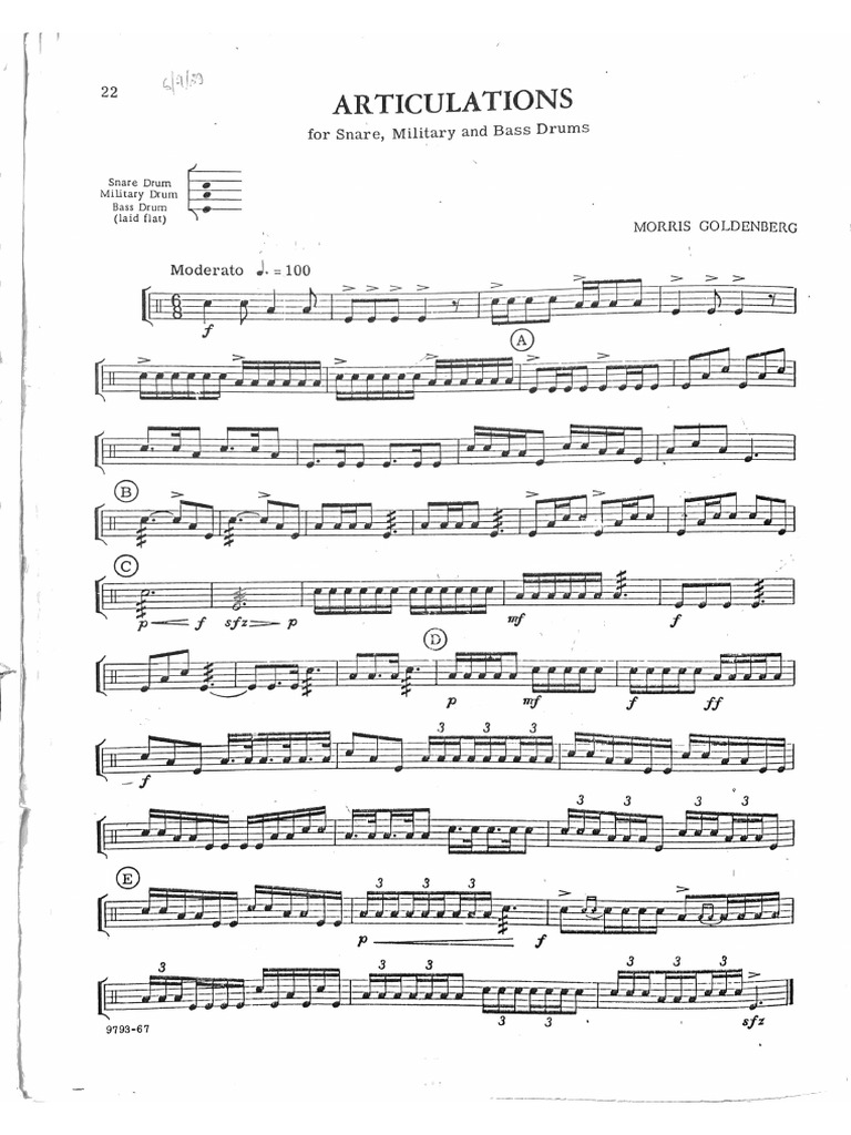 Articulation S | PDF