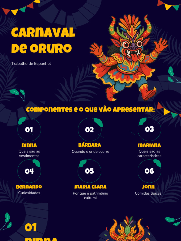 Carnaval de Oruro: Data e Características | PDF | Carnaval