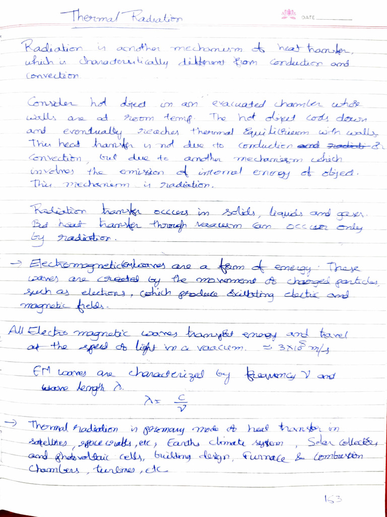 Thermal Radiation and Energy Transfer | PDF