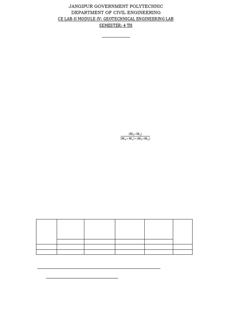 Determination of Specific Gravity by Pycnometer Method | PDF | Quantity ...