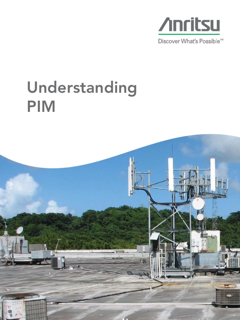Anritsu Understanding Pim | PDF | Antenna (Radio) | Cable