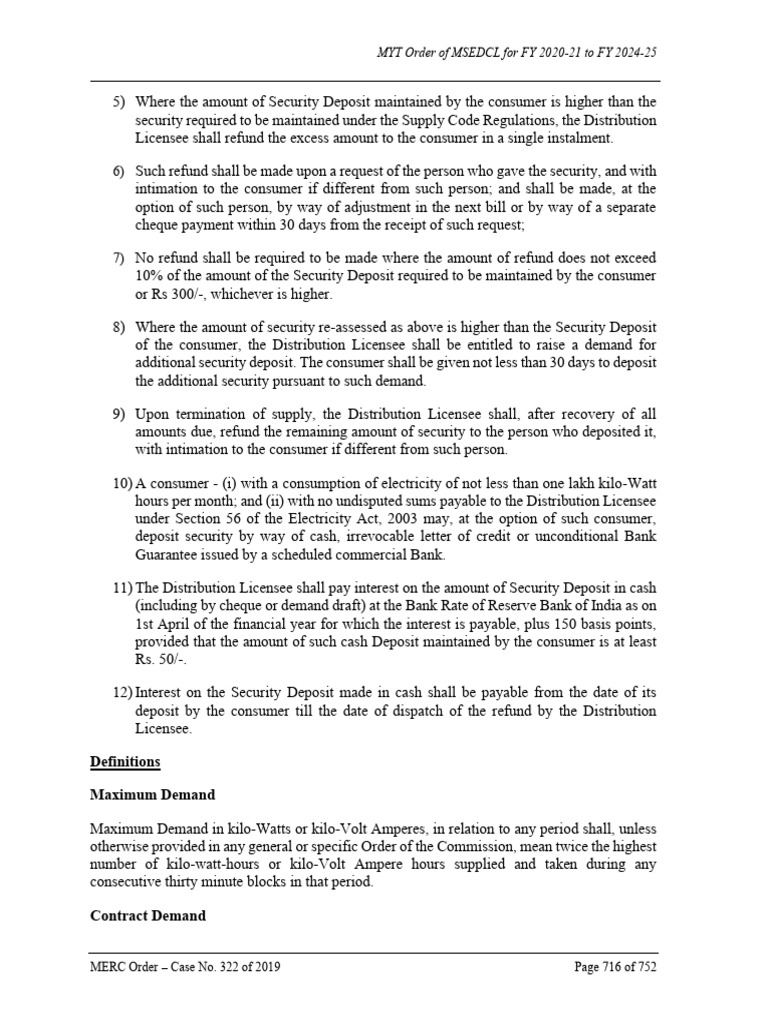 Commercial Circular For MYT Order-3 | PDF | Interest | Watt