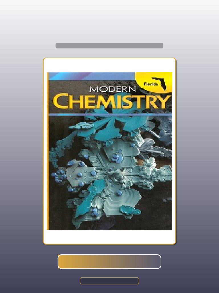 Modern Chemistry Florida 1st Edition Test Bank Available Instantly ...