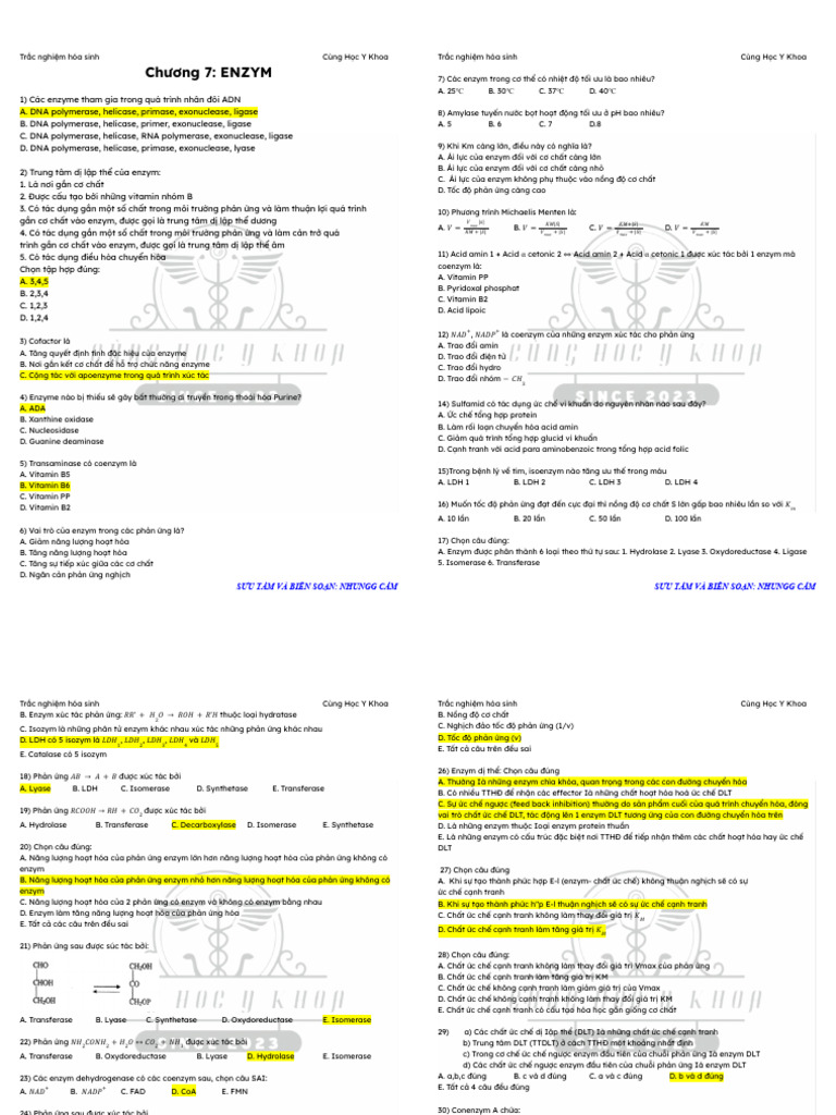 Enzyme | PDF
