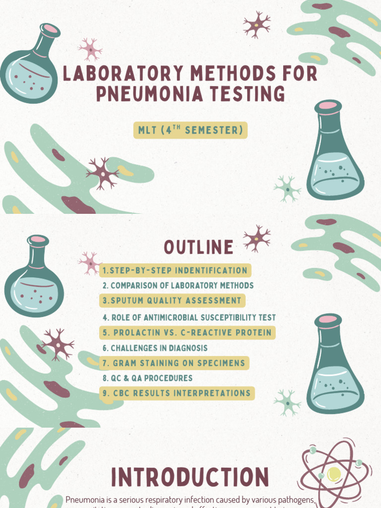 Laboratory Methods for Pneumonia Diagnosis | PDF | Pneumonia | White ...