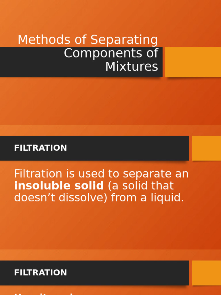 Genchem 1 - Lesson 3 (Part 2) | PDF | Distillation | Filtration