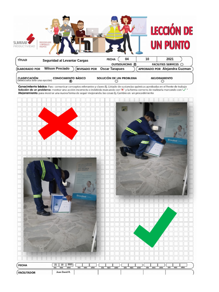 Leccion de 1 Punto | PDF