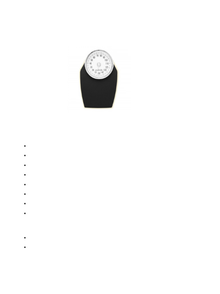 Balanza de Piso KEX Germany 150 kg | PDF